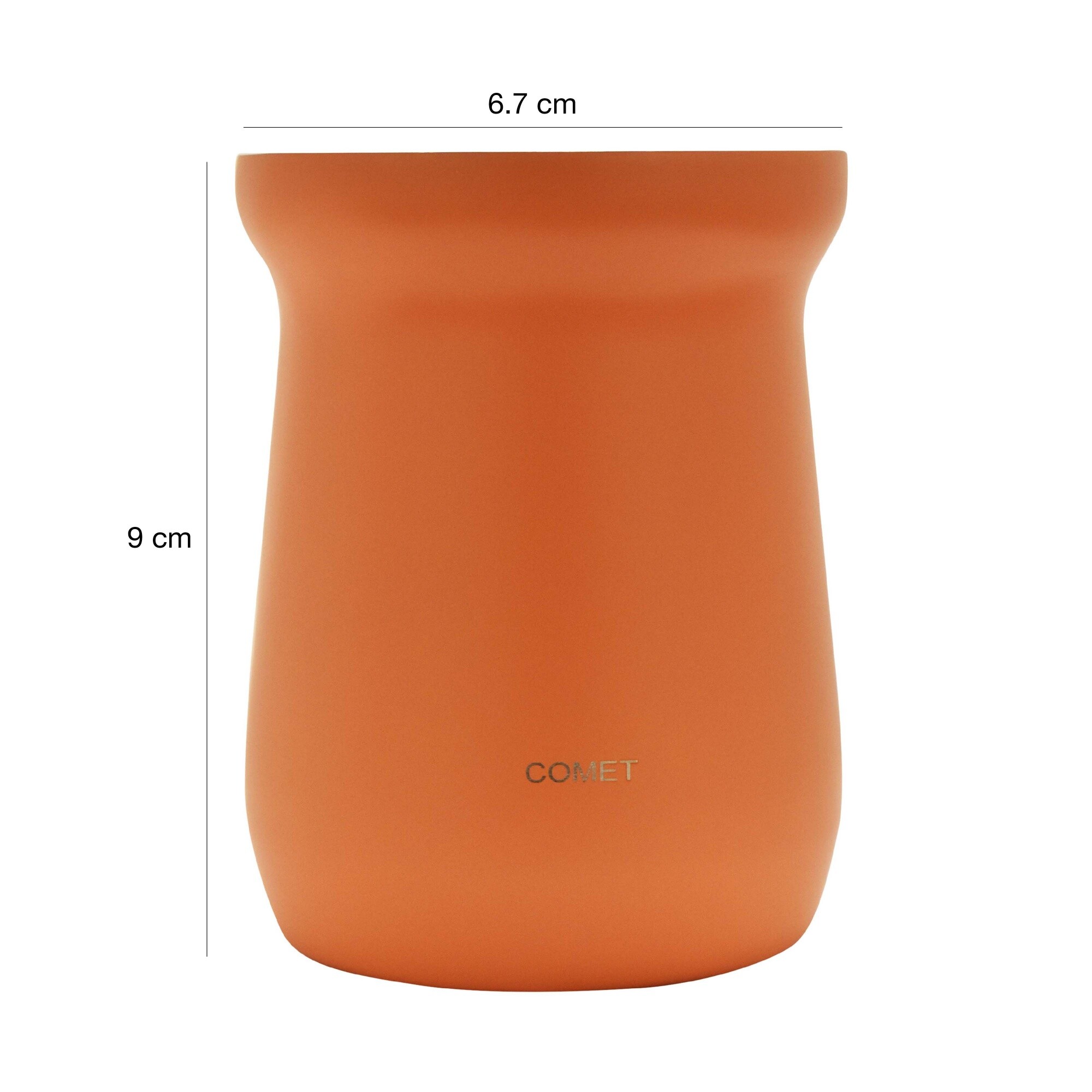 Mate Chico con Doble Pared en Acero Inoxidable 160Ml Comet - Coral — HTS