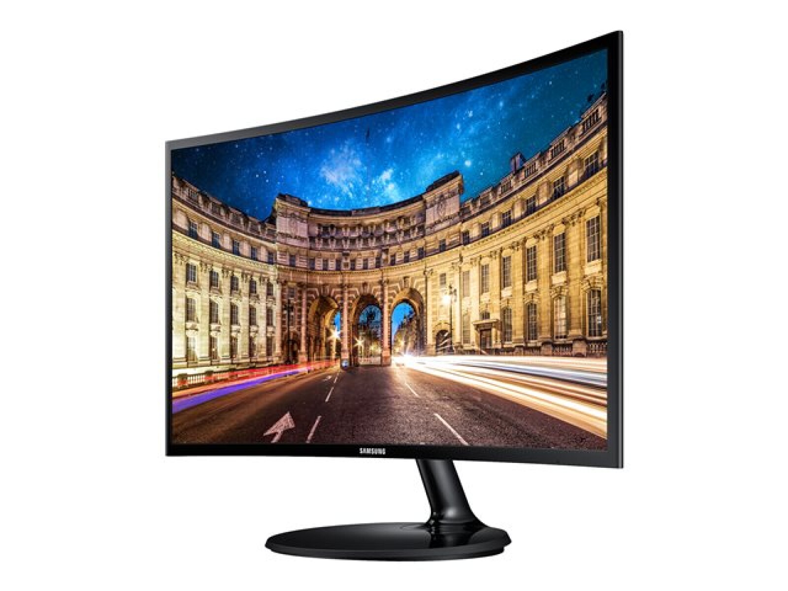 Monitor LED Samsung C24F390FHL. Pantalla Curvada 24 Pulgadas Full HD ...