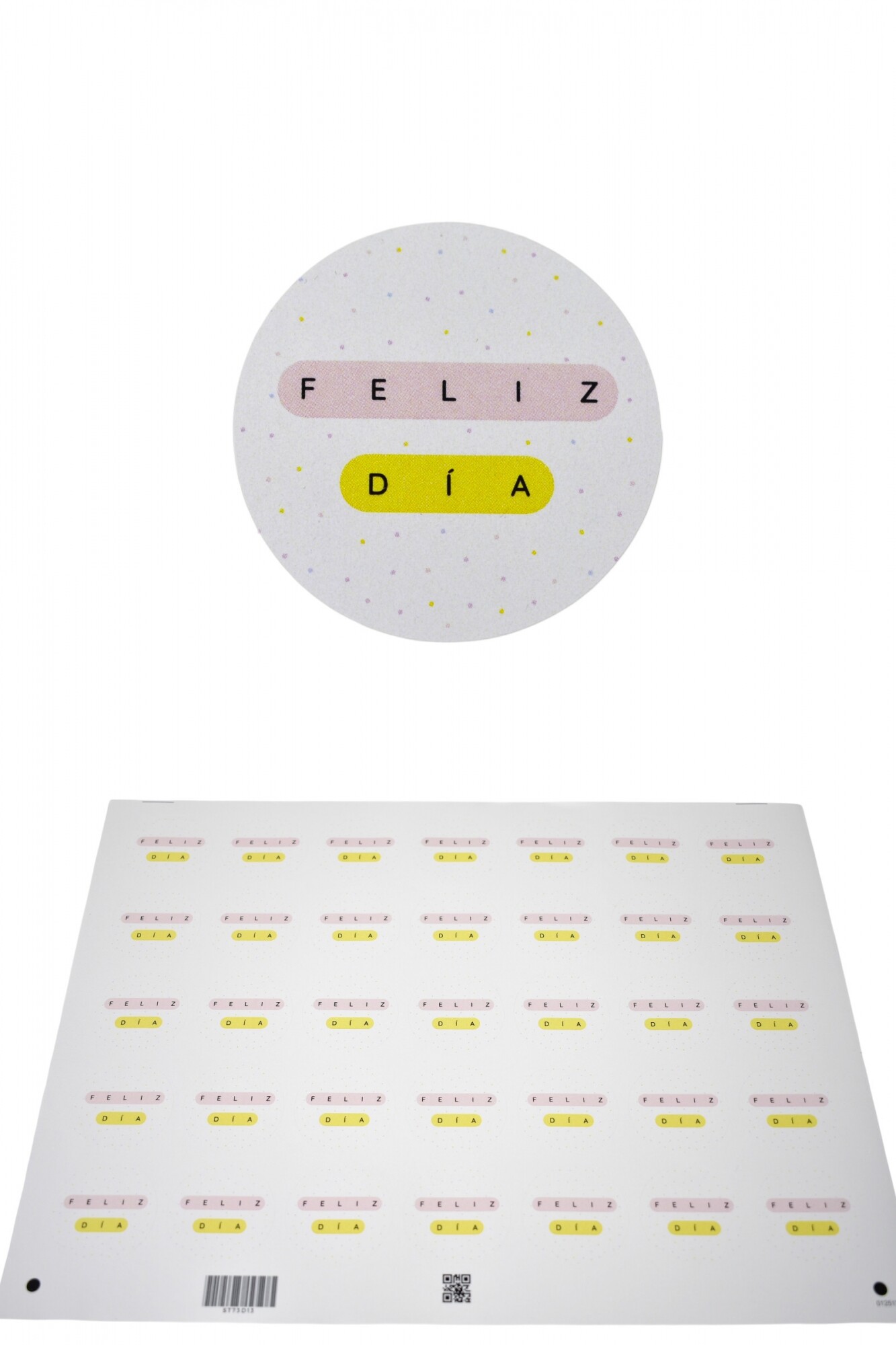 Stickers feliz dia plancha - DISEÑO 13 — PaperPack