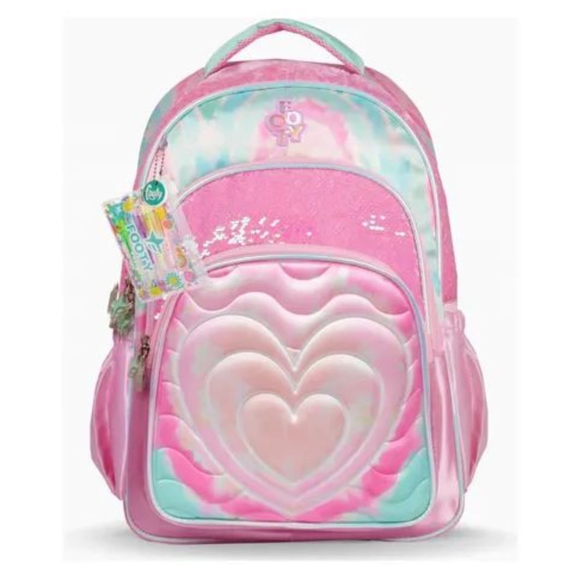 Mochila FOOTY corazon 18¨ - Mochila Footy Corazon 18¨ — Kokino