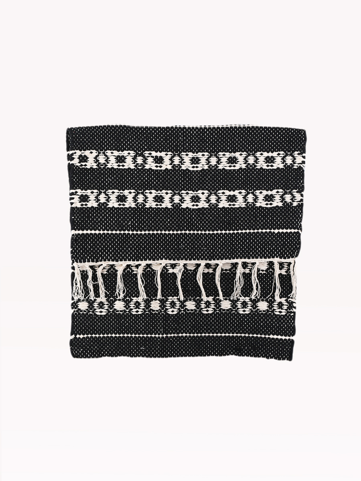 ALFOMBRA TRAMADO - NEGRO — Guapa - Paprika