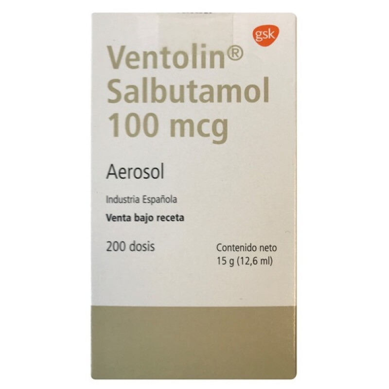 Ventolin Osp Inhalador 200 Dosis — Farmacia El túnel