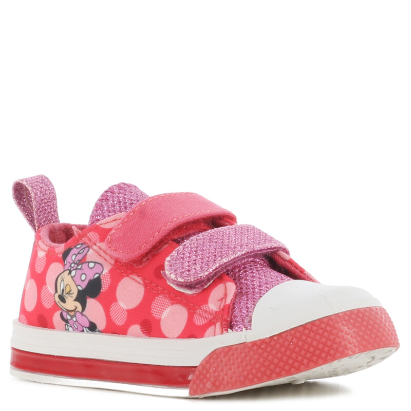 Championes de Niños Disney Minnie C/Velcro Jrs - Fucsia - Rosado ...