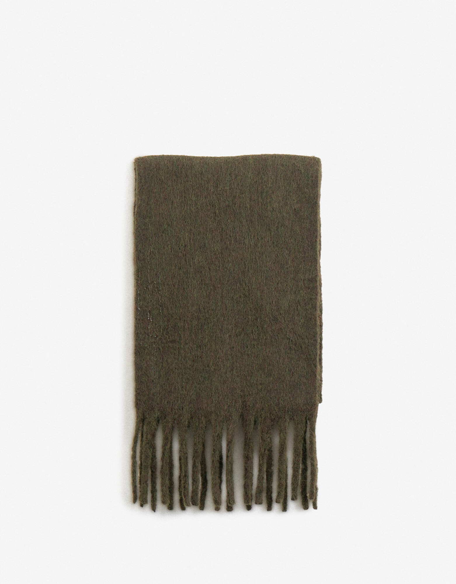 Bufanda Tejida Con Flecos — Isadora