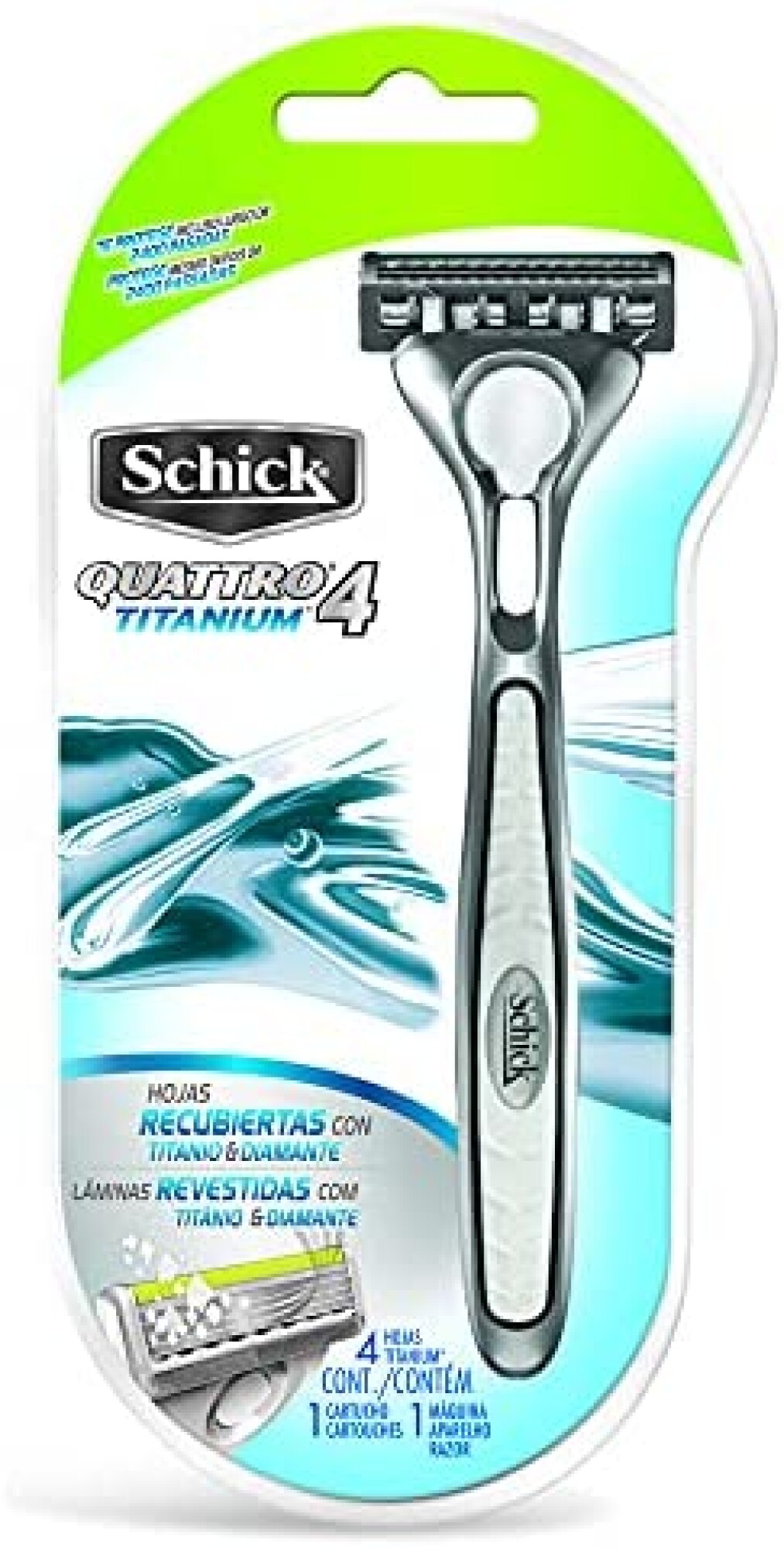 Schick Quattro Titanium — San Roque