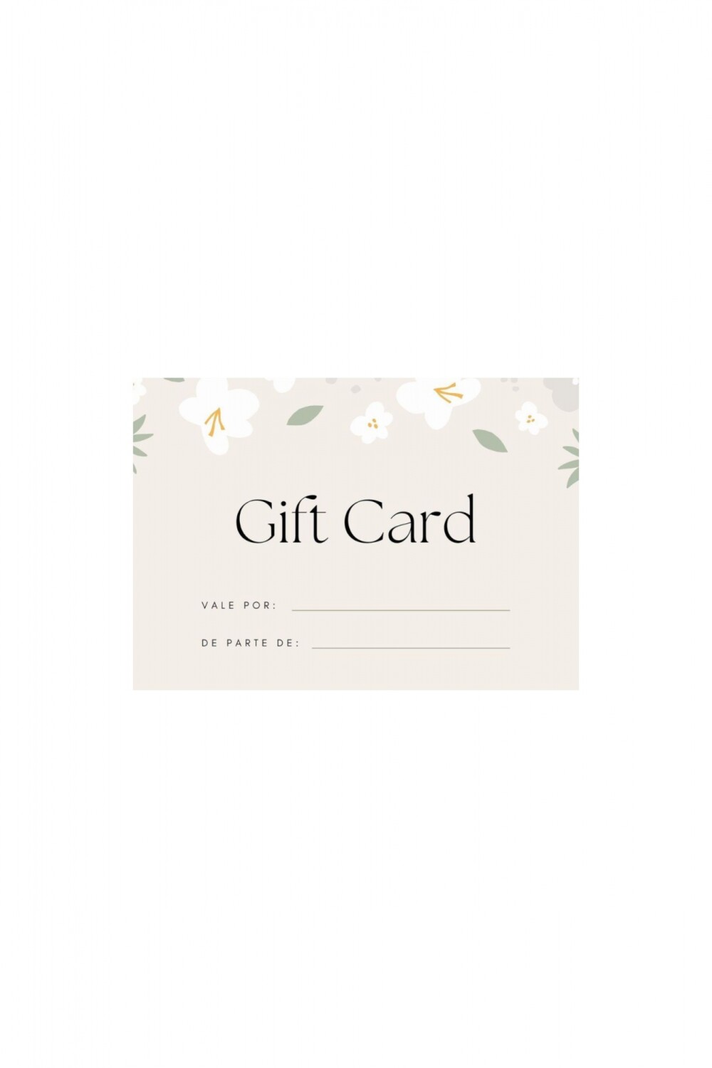 TARJETA GIF CARD 10X7 — PaperPack