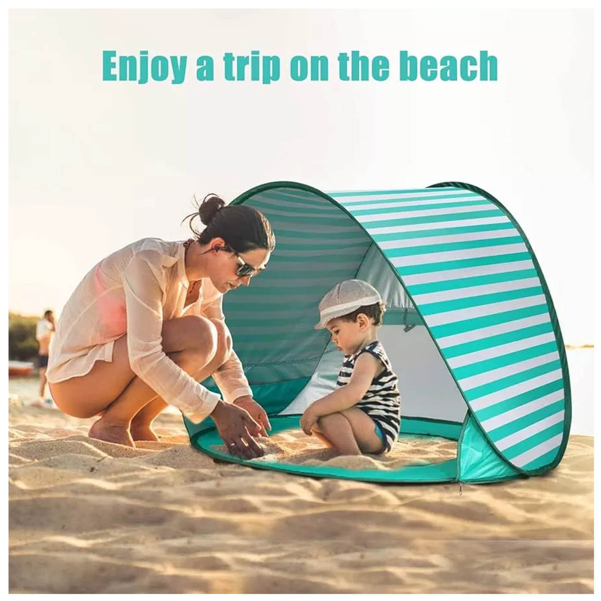 Carpa con piscina para Bebé con filtro solar — Los Reyes Magos