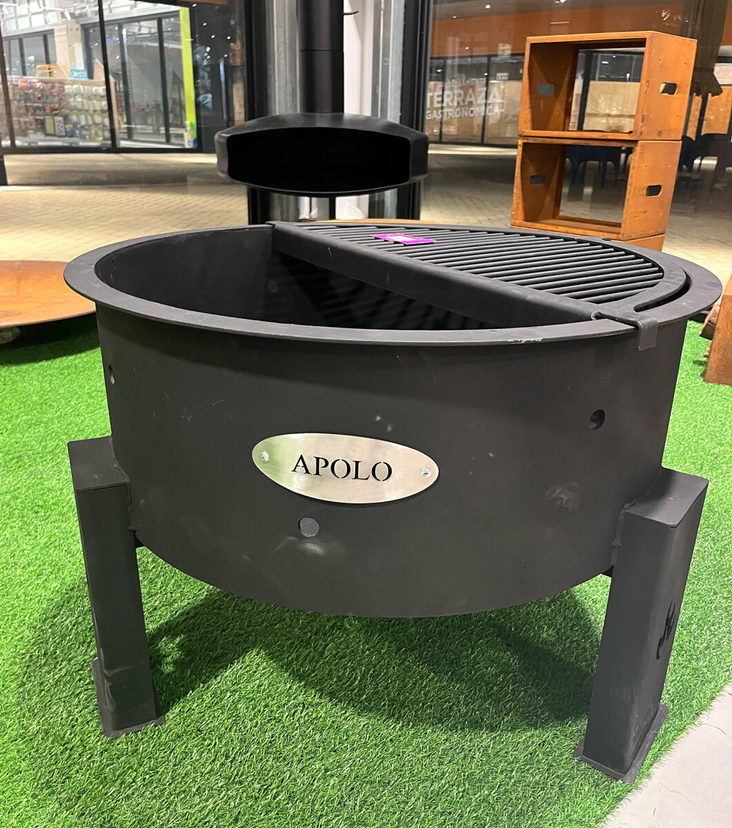 FOGÓN DE ACERO CORTEN - APOLO — Akesse