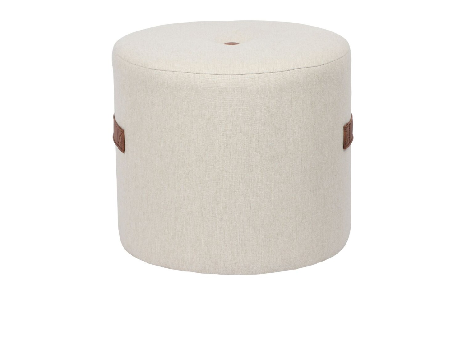 Puff IVAN Tapizado - Beige — Finkel