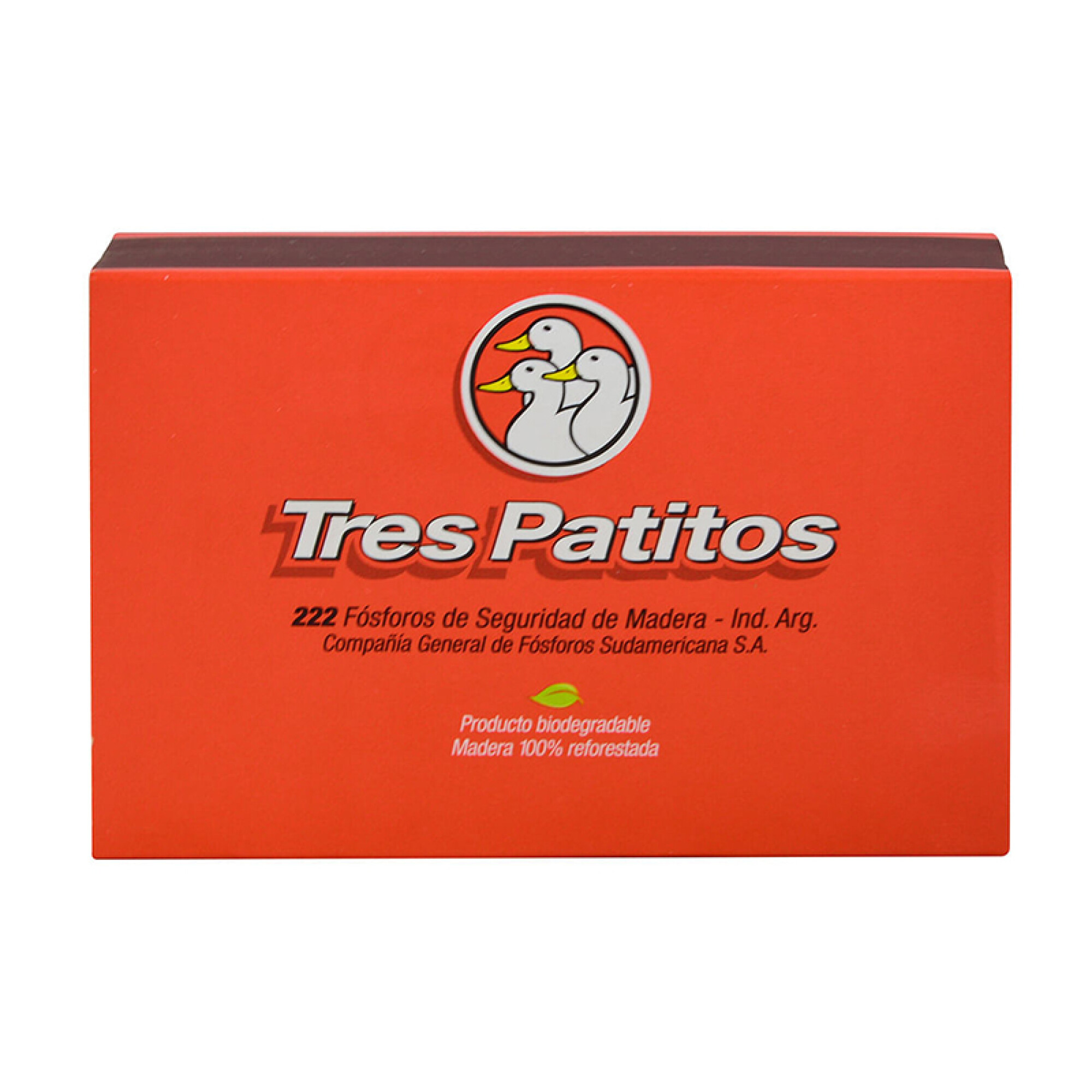 Fósforos TRES PATITOS Caja x222 unidades — Suchina