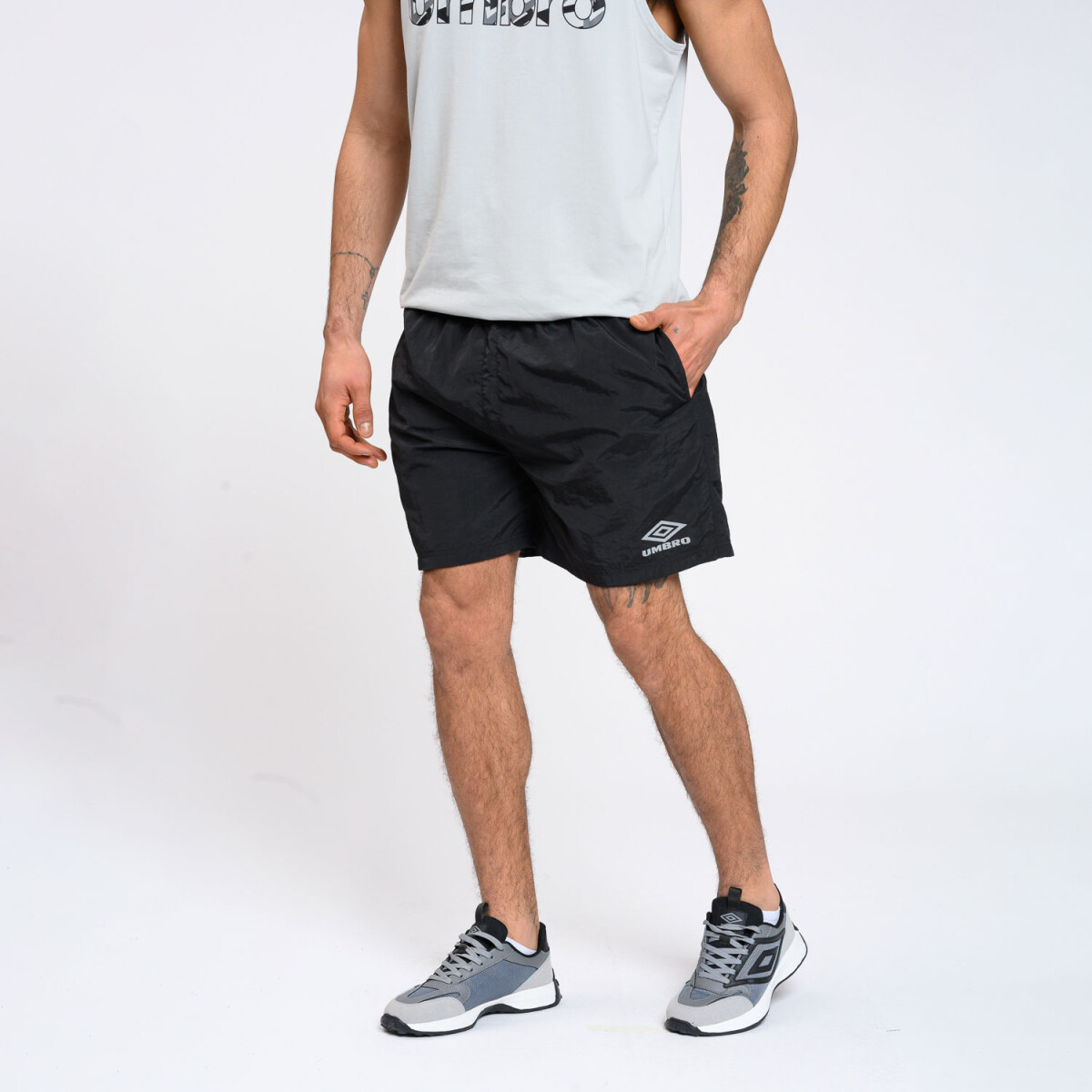 Short de baño Basic Umbro Hombre - 002 — Timeout