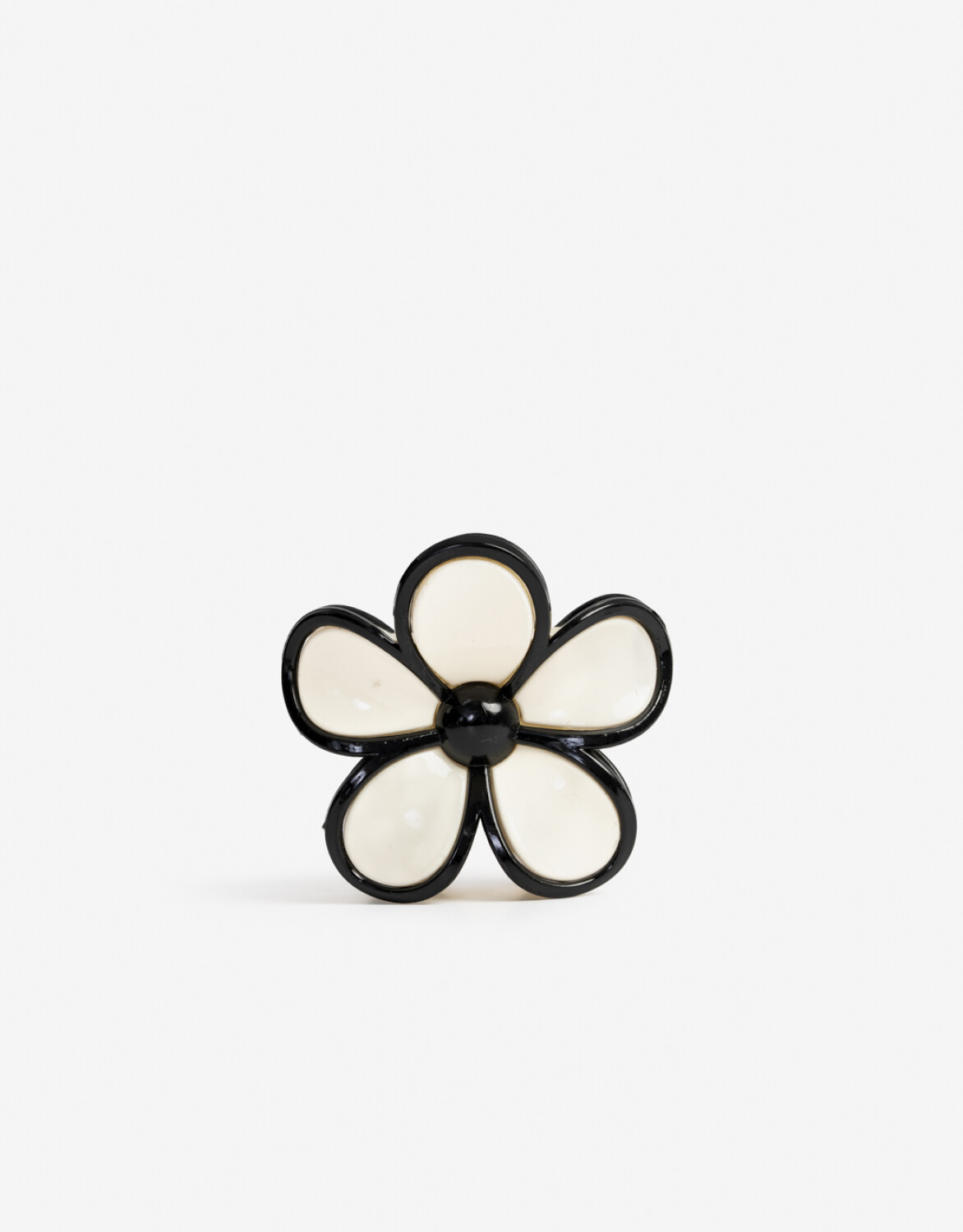 Broche Acrílico Flor Bicolor — Isadora