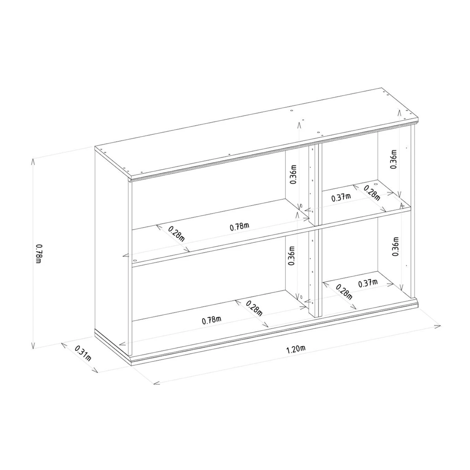Módulo Aéreo Tres Puertas Modelo Atena — Castro