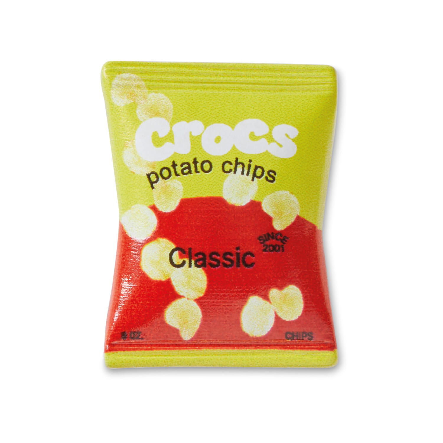 Jibbitz Yellow Red Chip Bag — Crocs