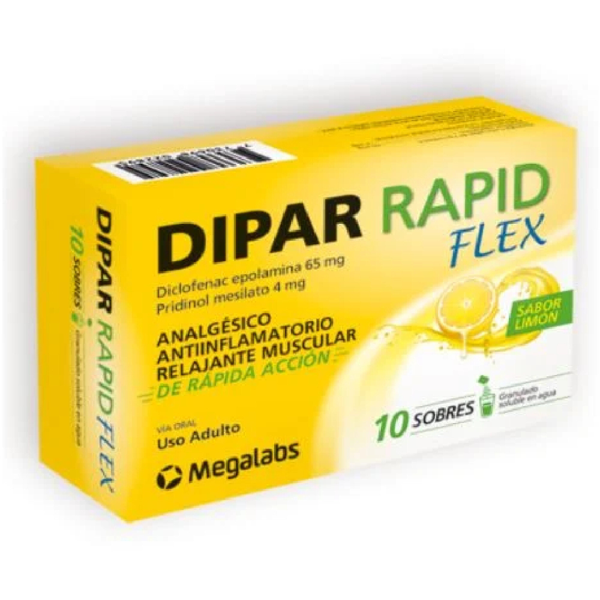 Dipar Rapid Flex 10 Sobres — San Roque