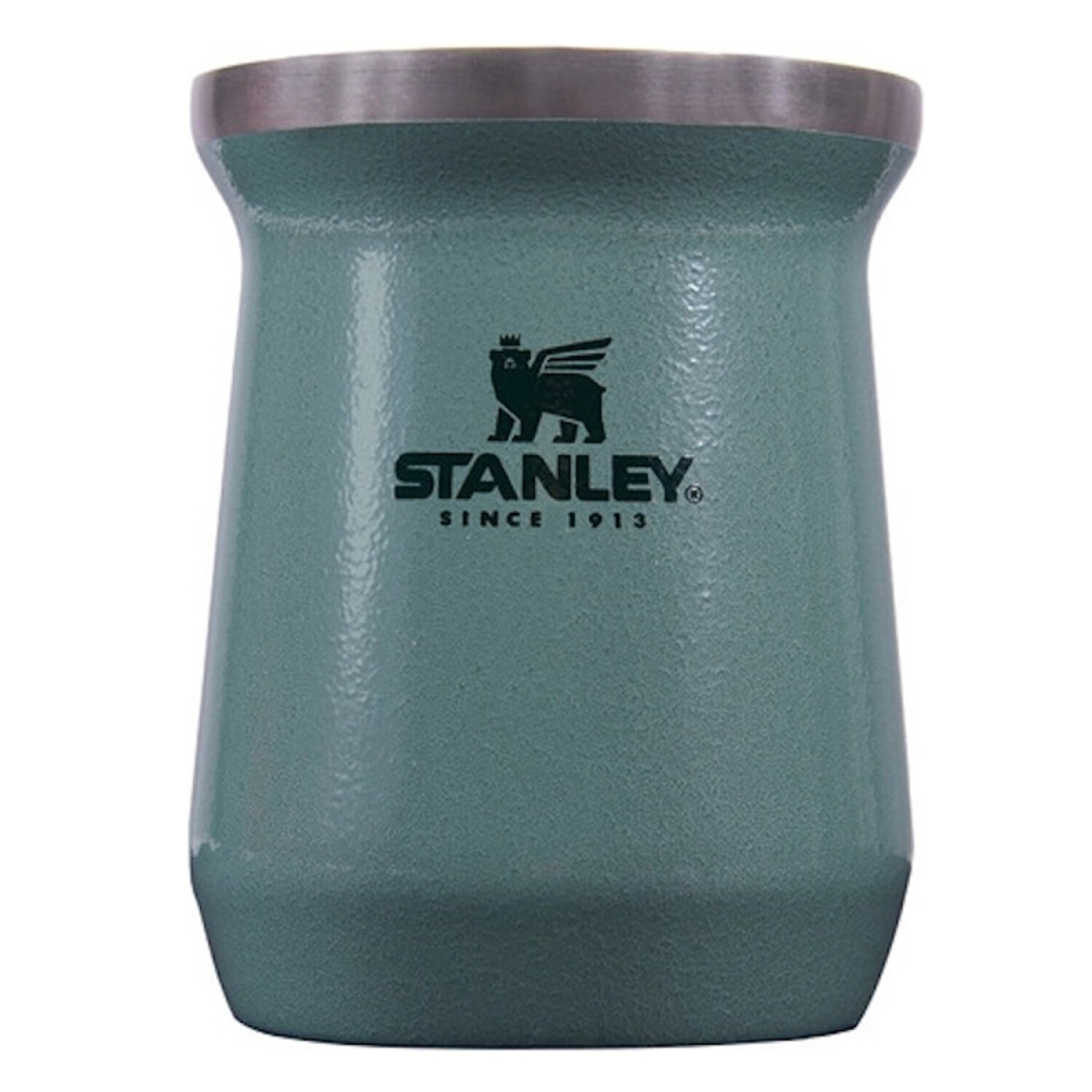 Mate Stanley Classic Acero Color Verde 8oz — La Tentación