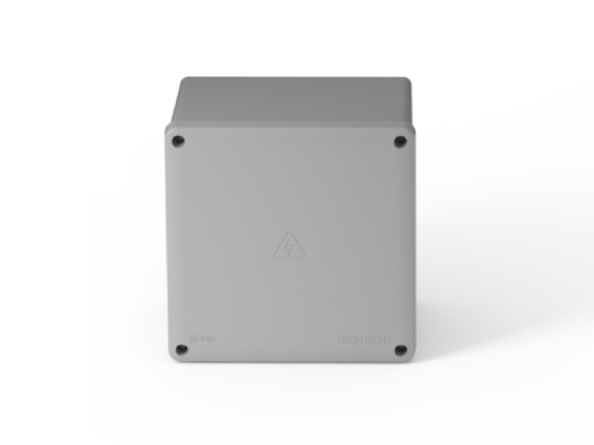 CAJA DE PASO IP65 210x210x135 GRIS GENROD — Luminotecnia