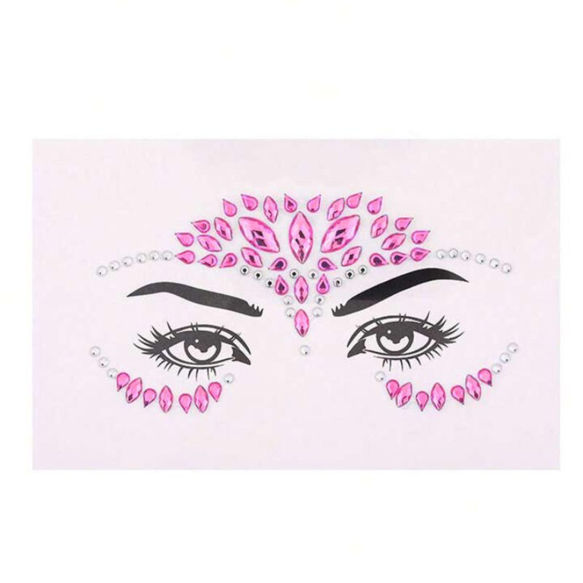 Stickers para Rostro - Rosa — Casa Fessta