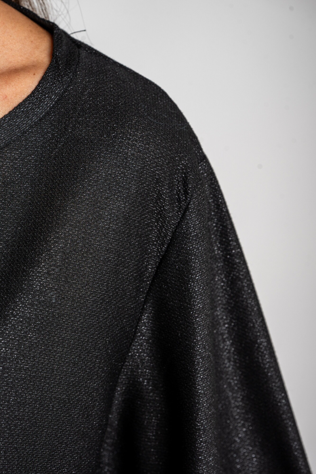 Remera Crop - Negro — Lemon