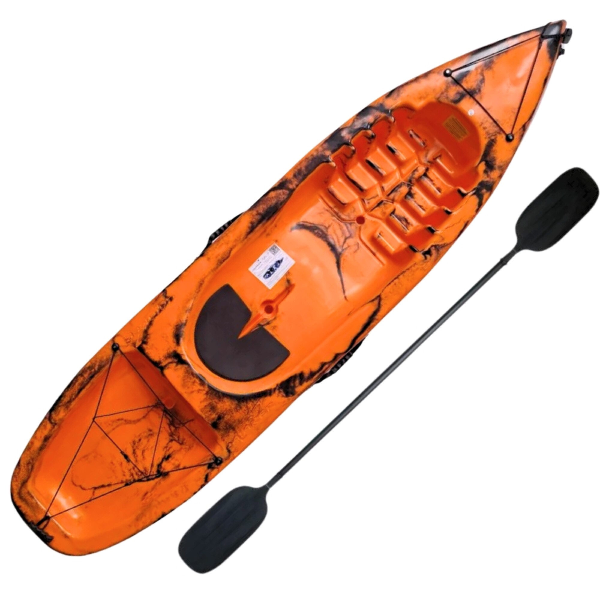 Kayak Caiaker Pinguim - Naranja neón — Aventureros