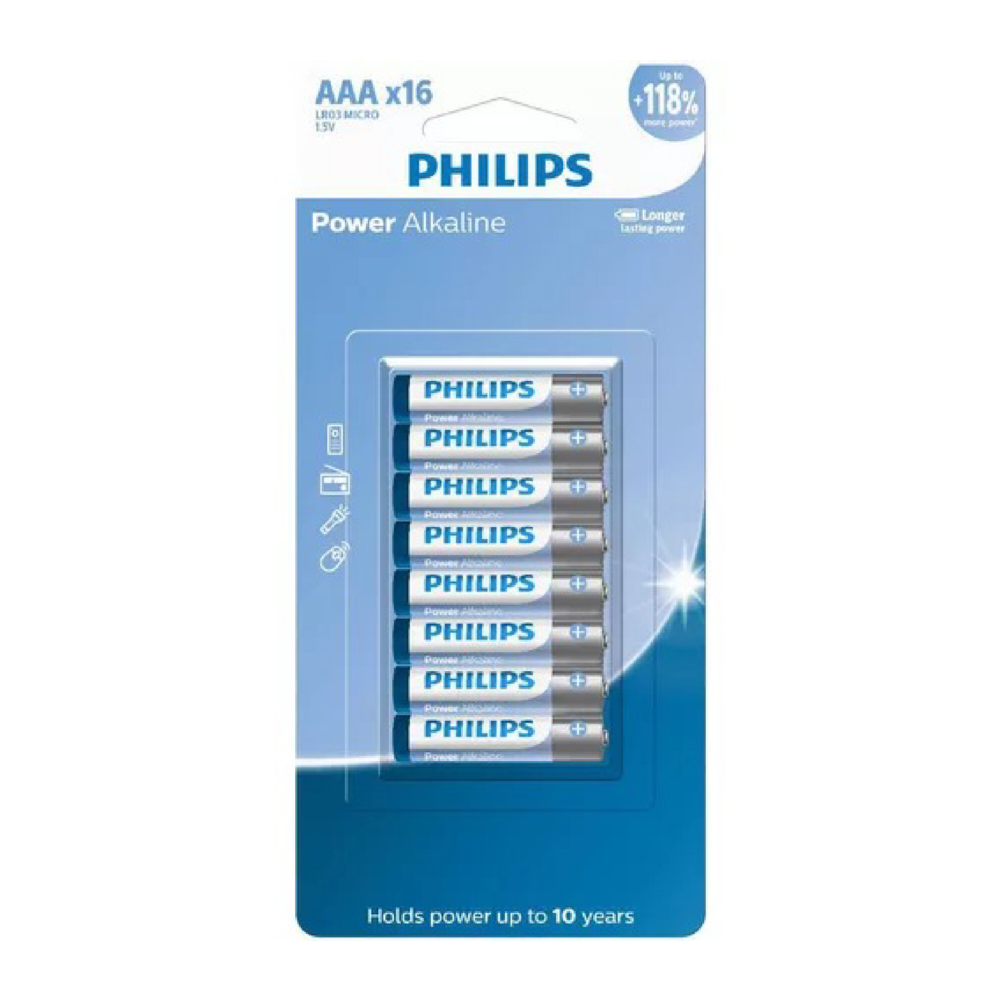 Pila AAA linea Ultra Alkaline — Philips