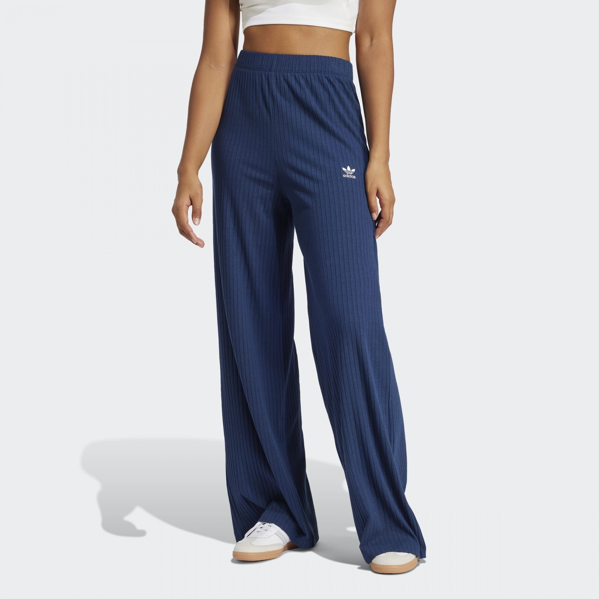 Pantalón Adidas EssentialsWid Rib - Violeta — Pricebox