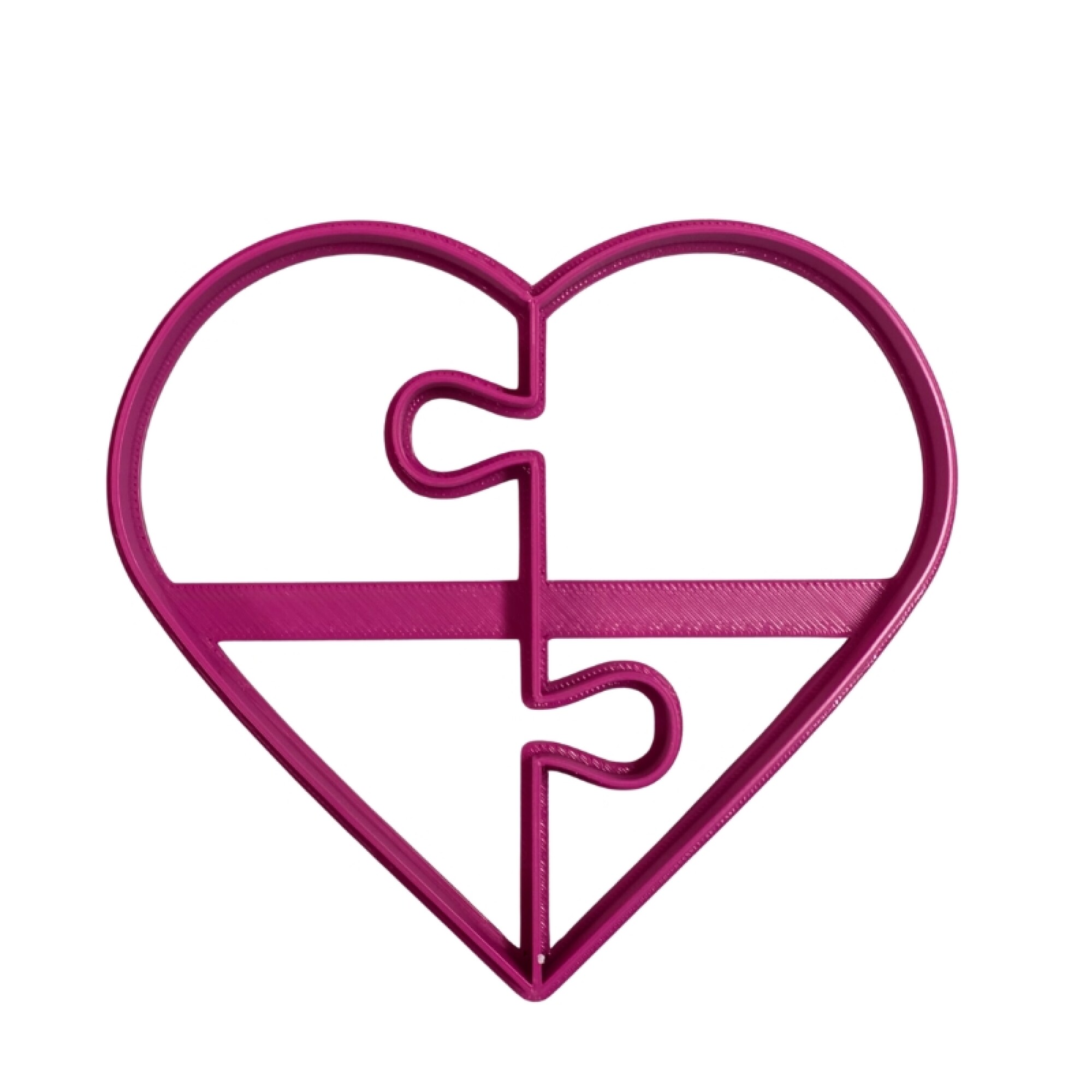 Cortante 3D Puzzle Corazón — Zanetti