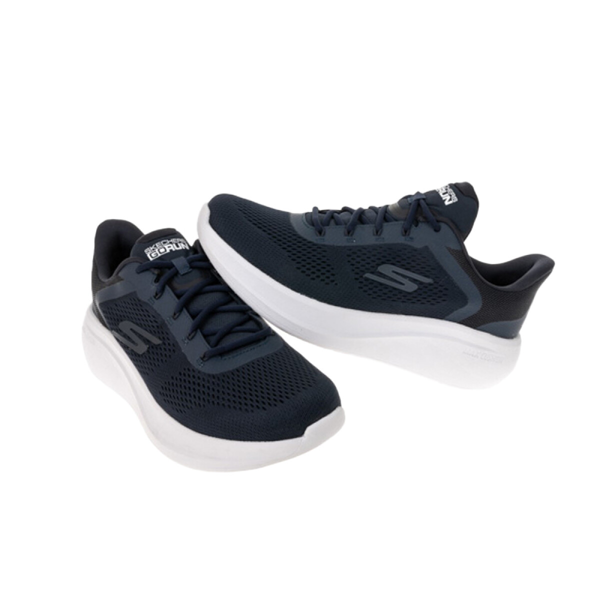 Calzado Engineered Mesh Lace Up - Azul — Skechers