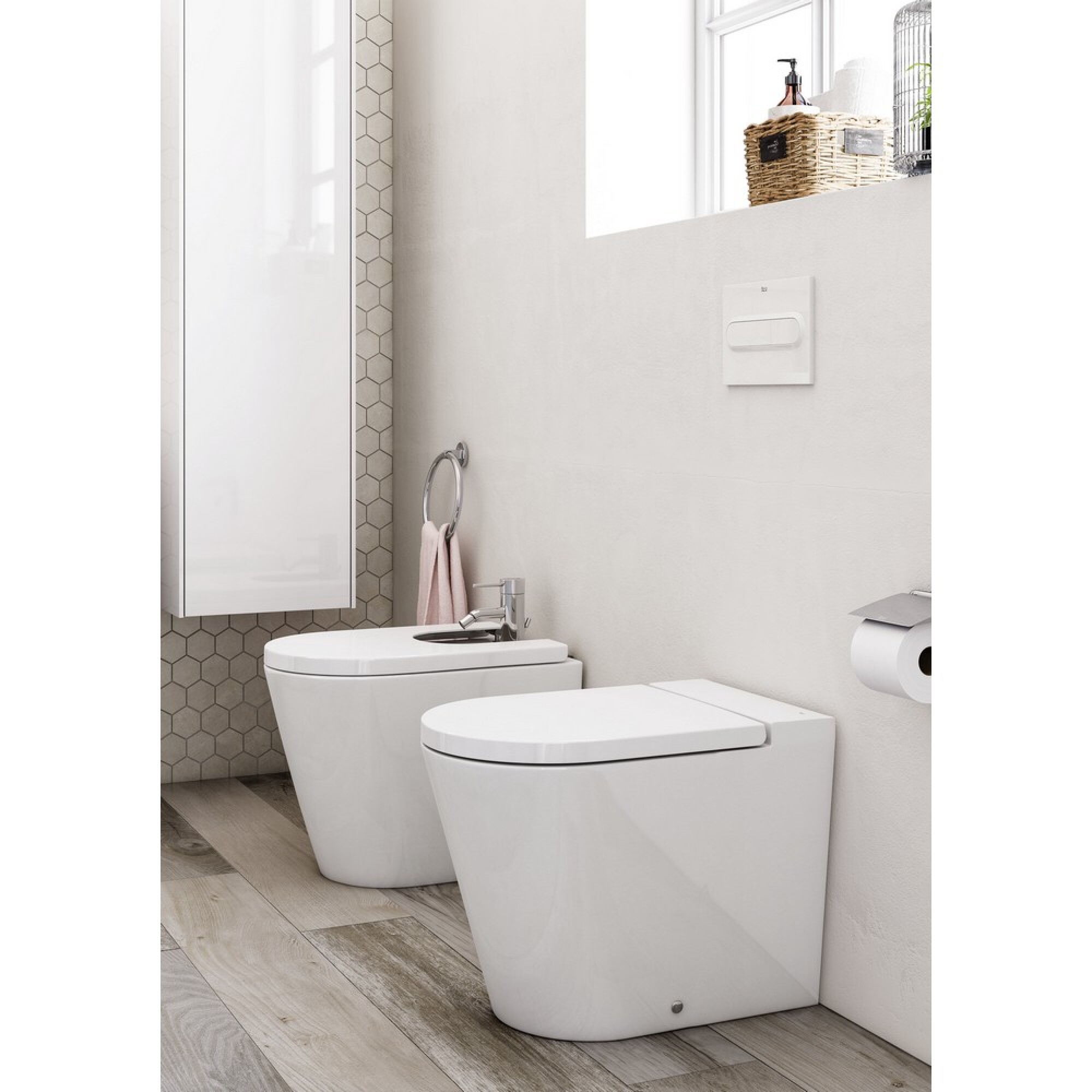 Inodoro Corto Inspira Round — Bagno & Company