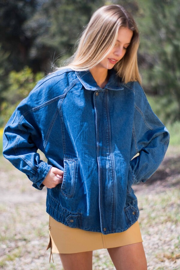 Rockstar Jacket - Jean — Sierra Mora