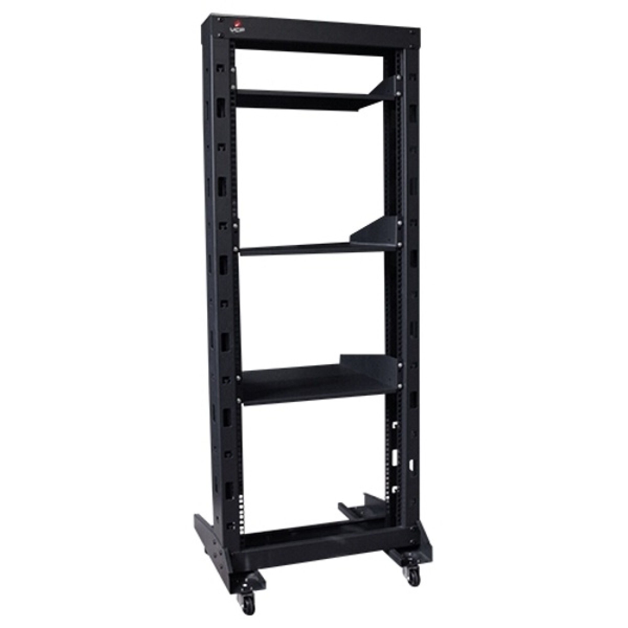 RACK ABIERTO DE PISO 42U 2 PARANTES — Luminotecnia