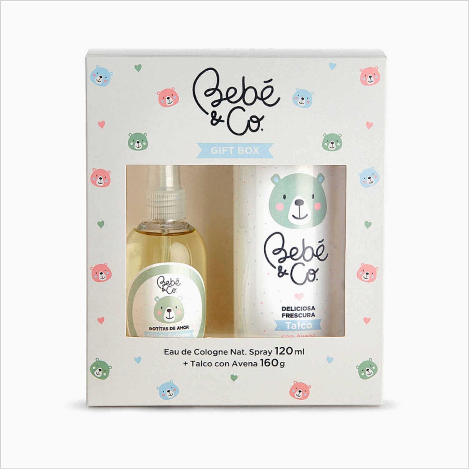 Perfume Pack Bebe Y Co. Edc 120Ml + Talco 160Grs X — San Roque