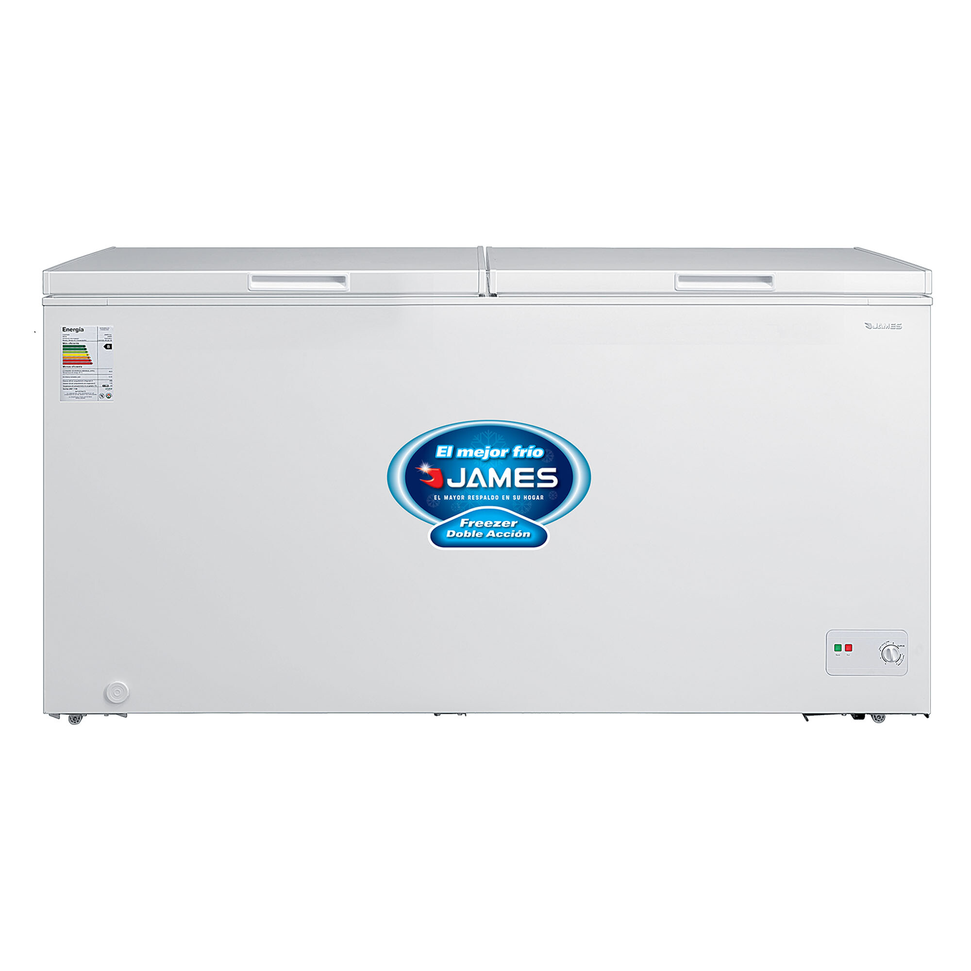 Freezer Horizontal James 496-litros Blanco Fhj 510 M Frío Humedo — Divino