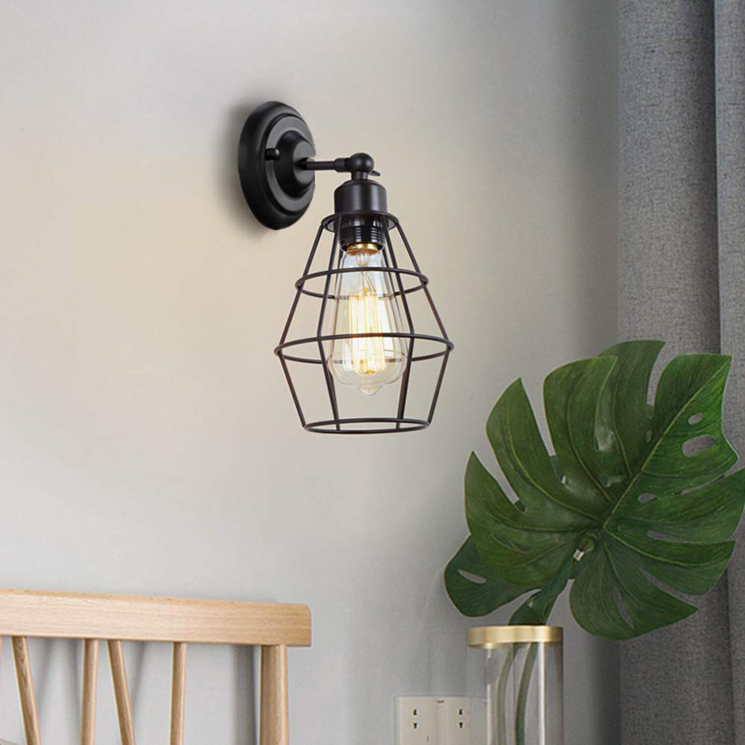 Lámpara de Pared Vintage Apolo Simple — Serlux