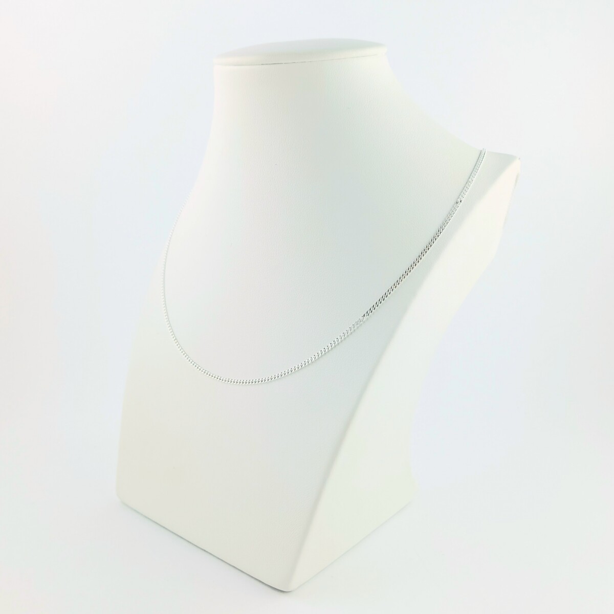 Cadena de plata 925. Modelo, GRUMETTE CHATA, 45 cm. — Veroca Joyas