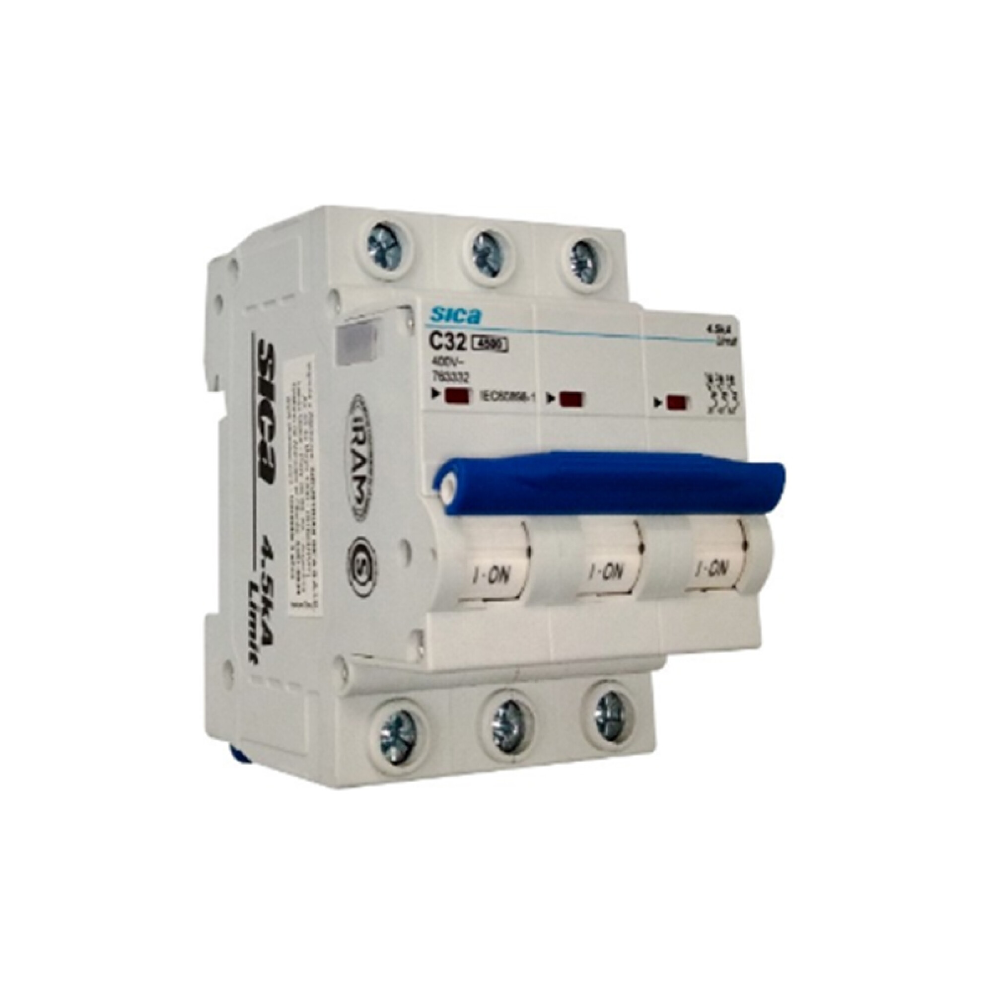 Llave térmica din Sicalimit 3P 25A 4,5kA - SK2325N — Fivisa