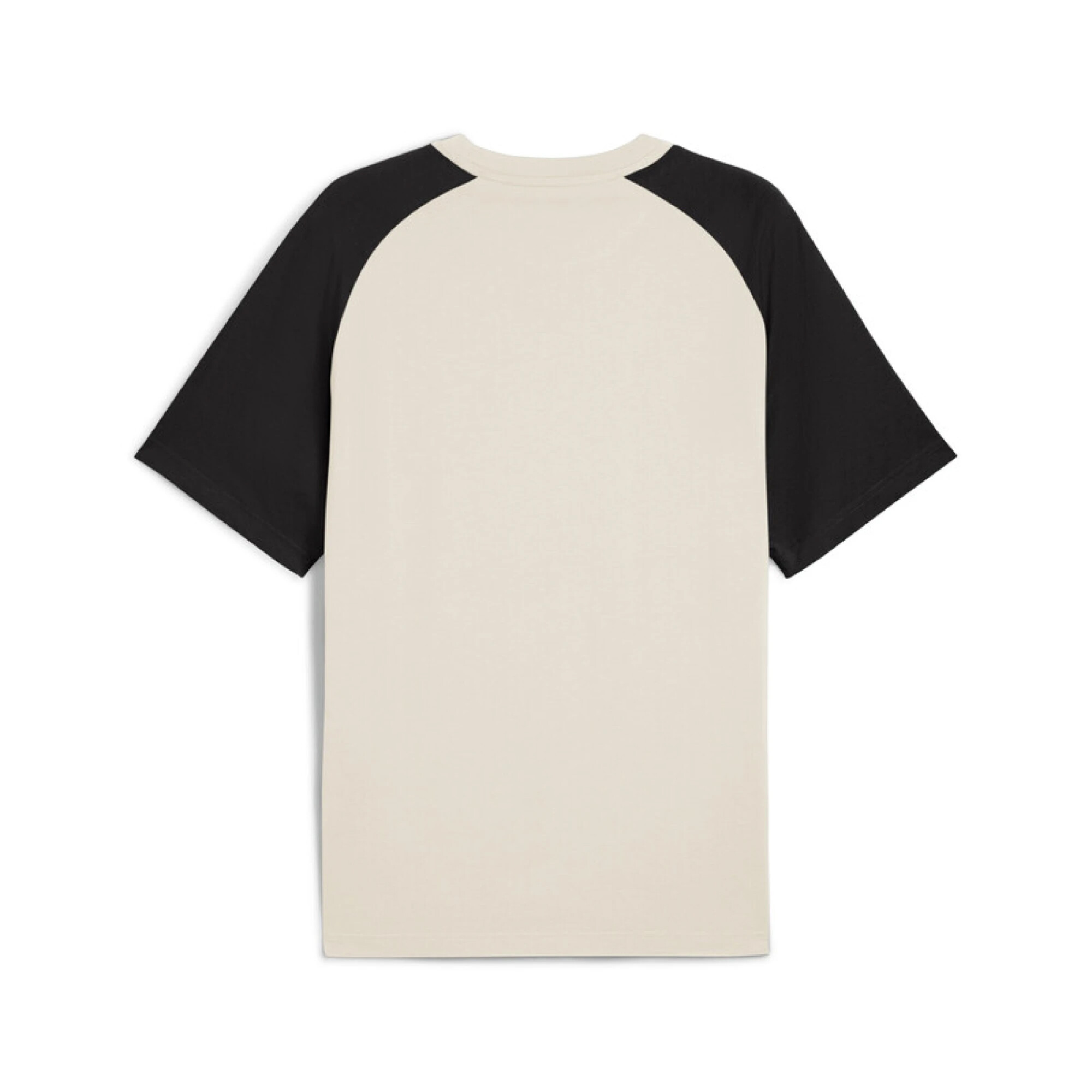 REMERA PUMA SPORT TEE - Beige & Black — Global Sports