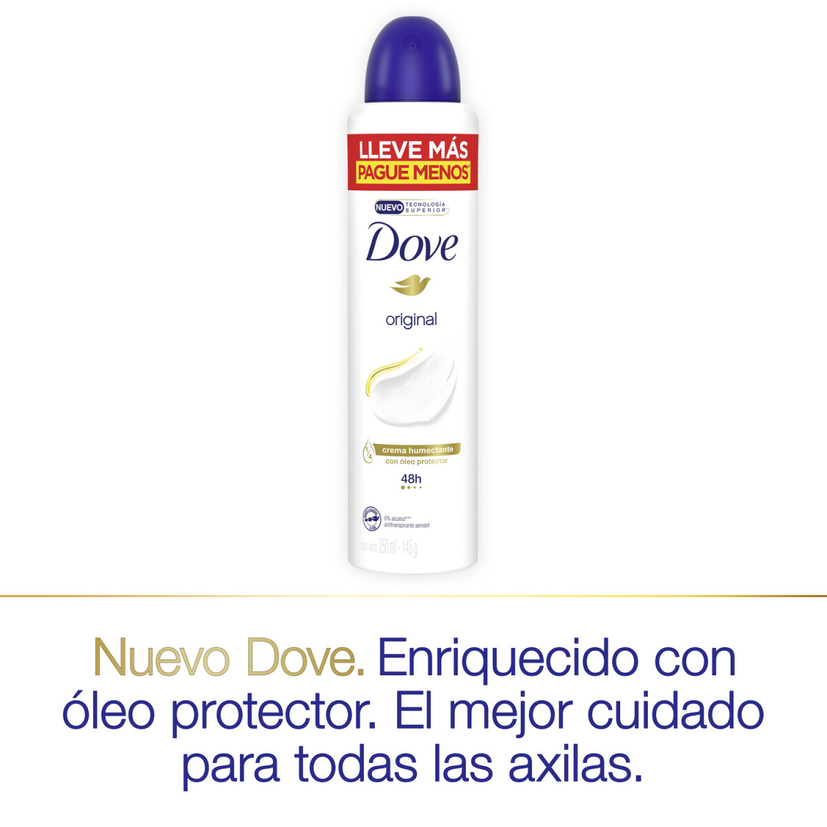 Dove Desodorante Aerosol Ap Original 250ml — San Roque