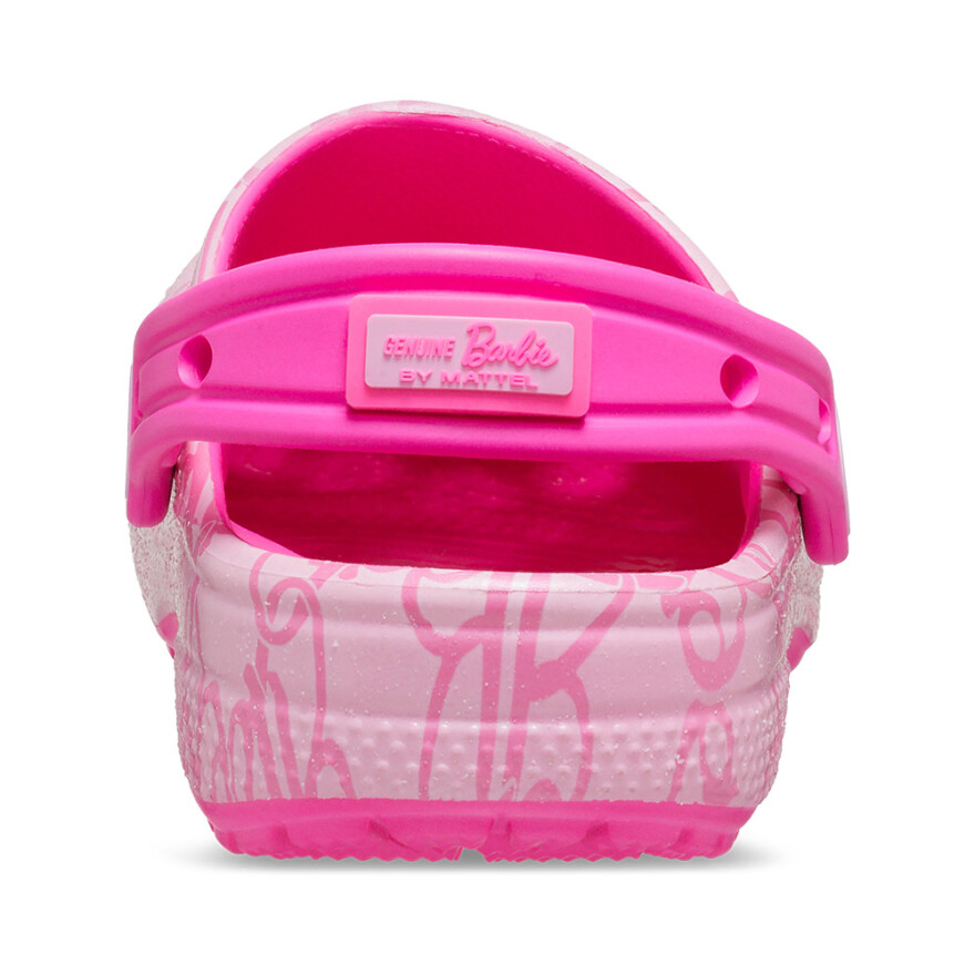 Crocs Mattel Pink Barbie Classic Clog T - Niños 1 a 5 años — Crocs