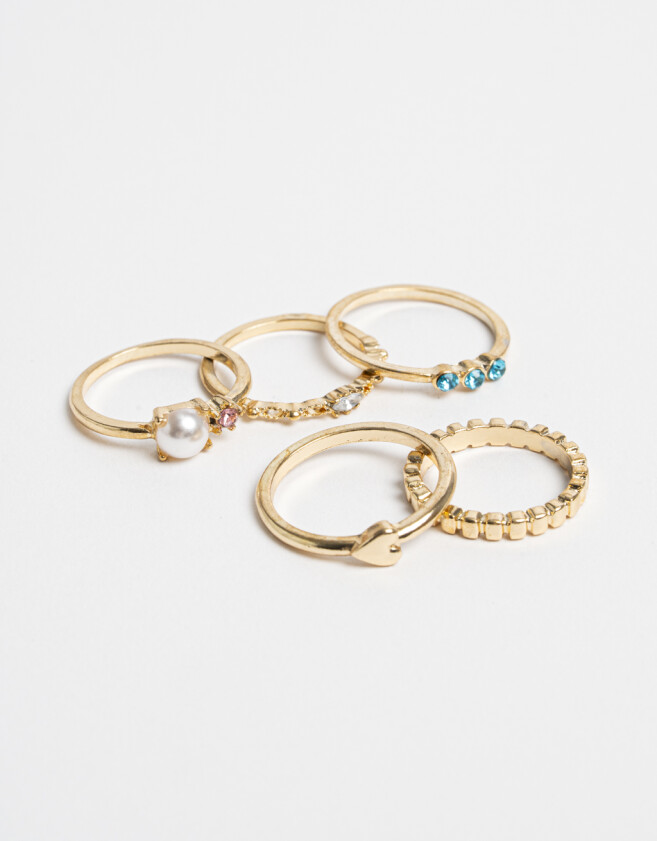 Anillos Sets De Metal — Todomoda