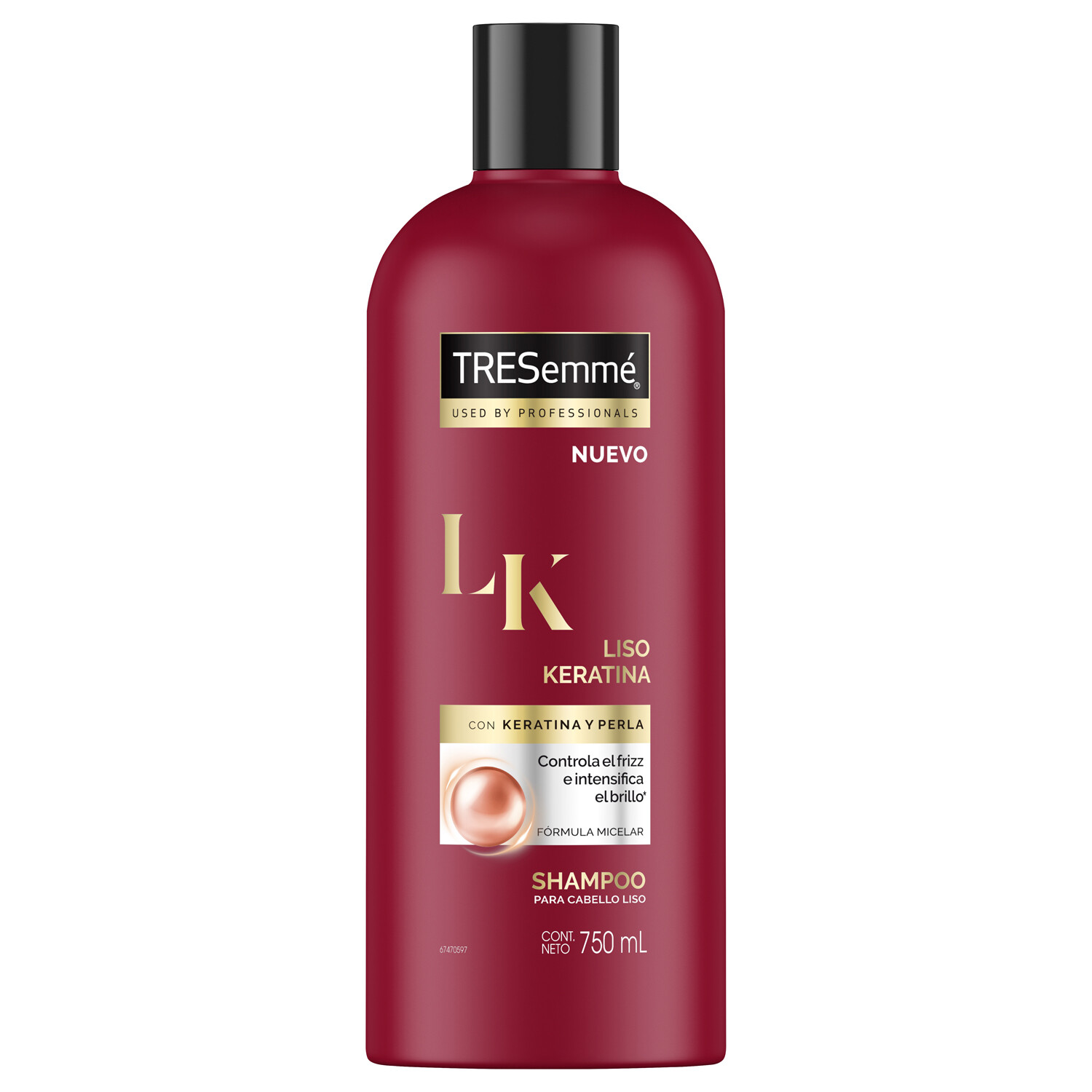 Shampoo Tresemme Liso Keratina 750 ml — San Roque