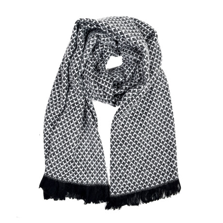 BUFANDA ROMBOS 210GR 65X180CM 6 COLORES — El Clon