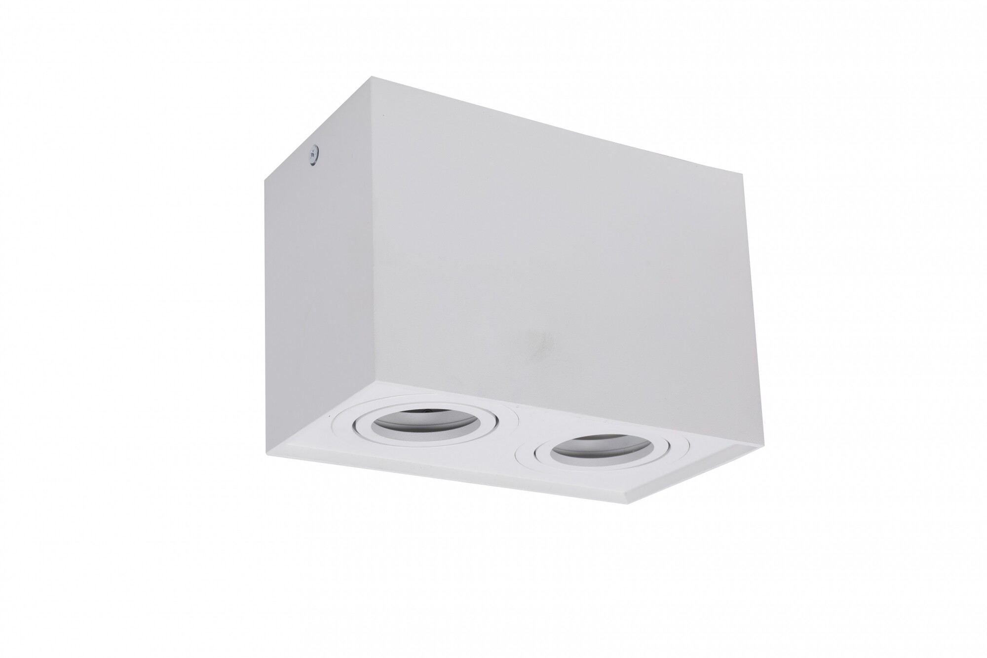 Foco Interior 2 Luces Cromado Para Techo - Blanco — Lasa