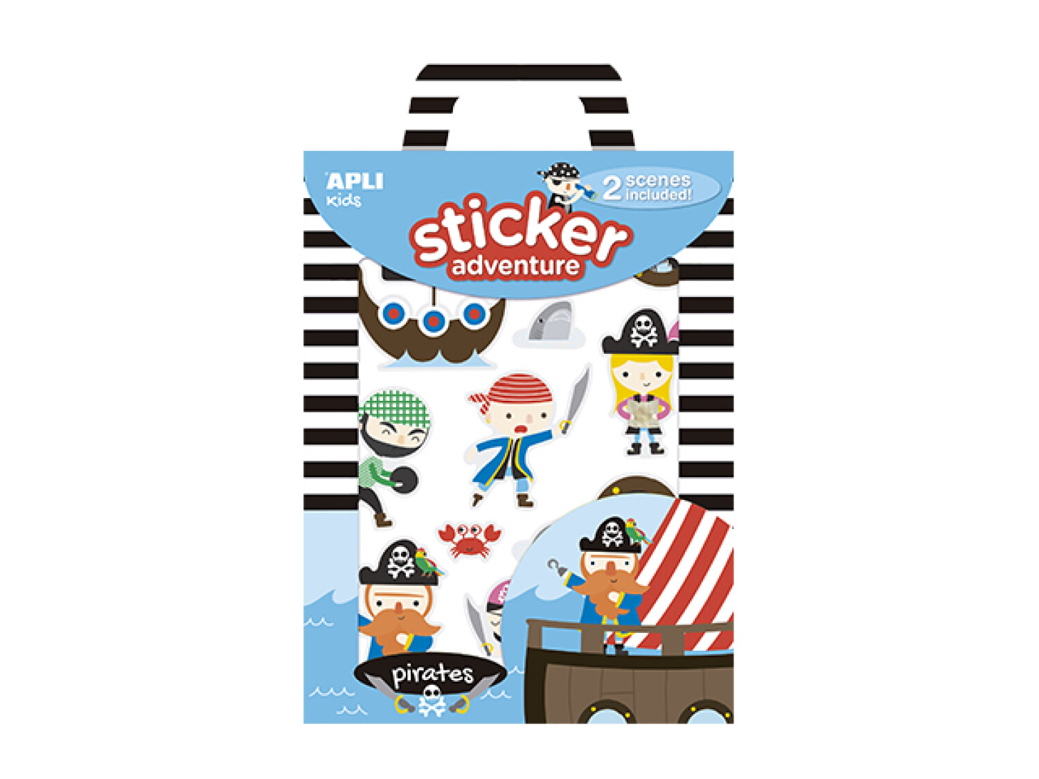 Sticker Adventure Apli piratas — Infantozzi