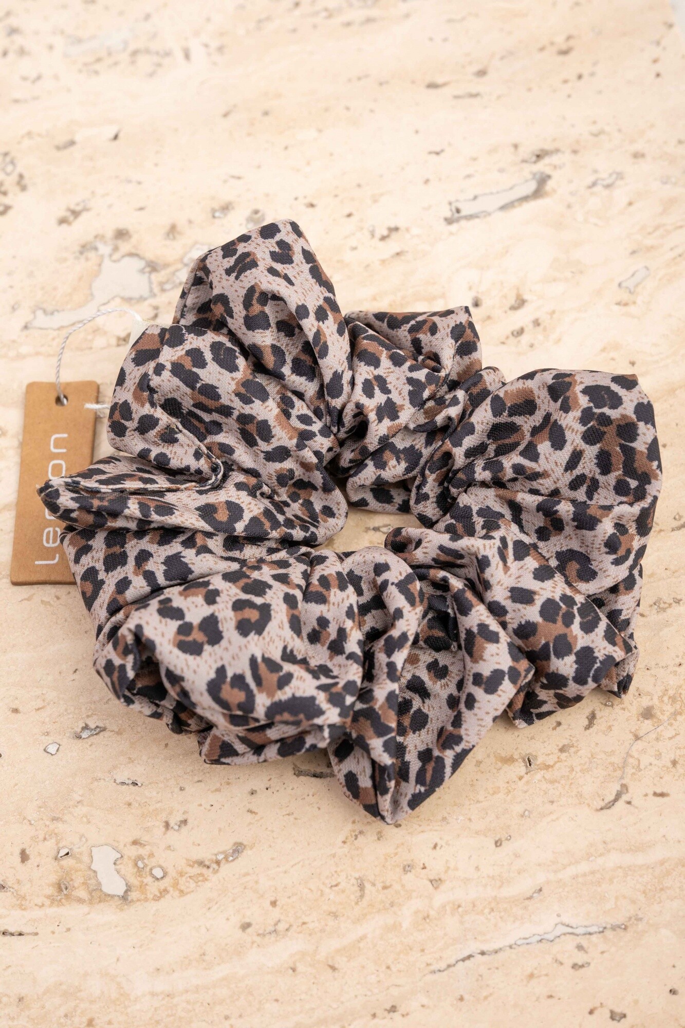 Scrunchie Animal Print - Animal Print — Lemon