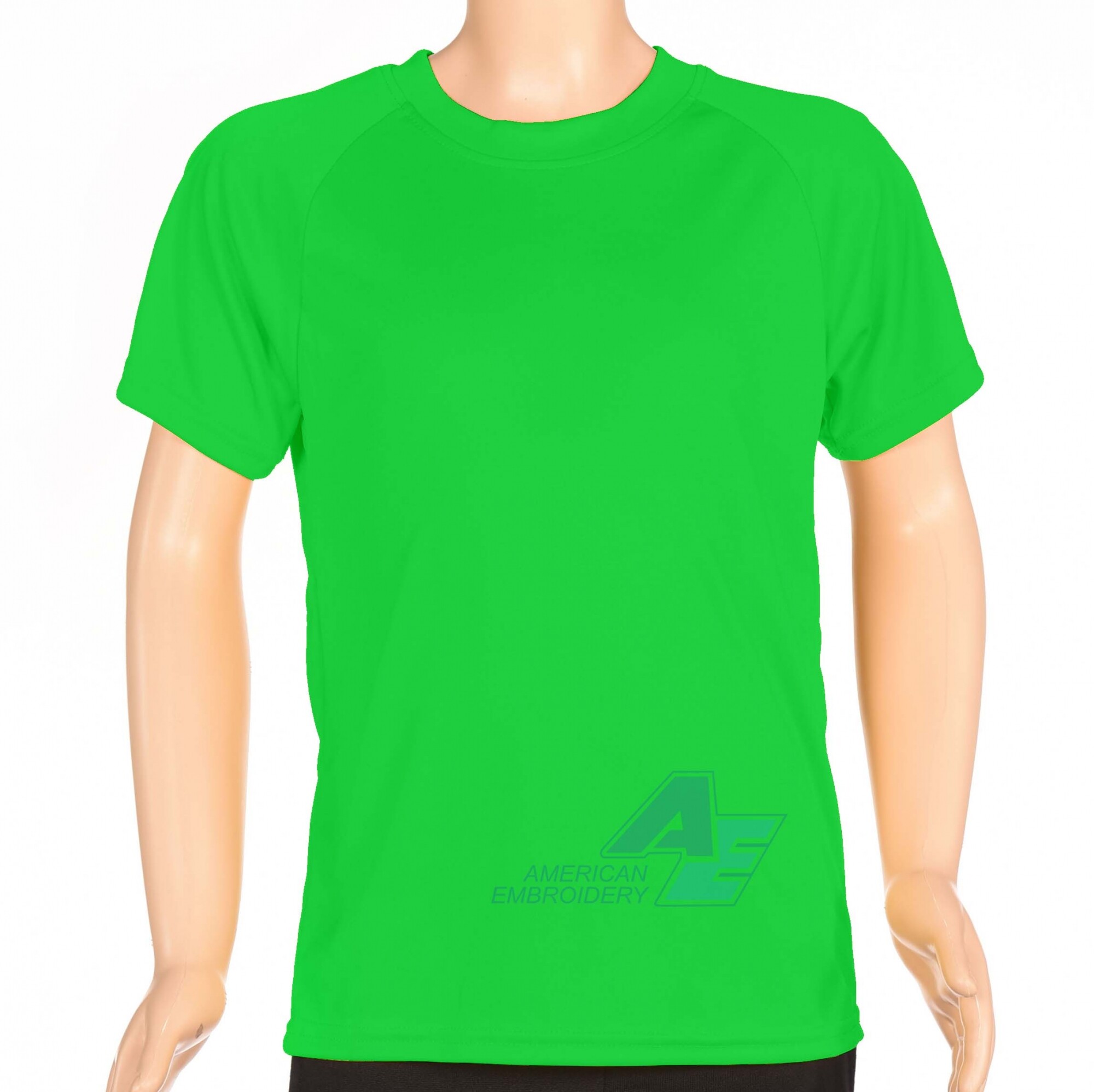 Remera Dry Fit - verde fluor — TextilShop