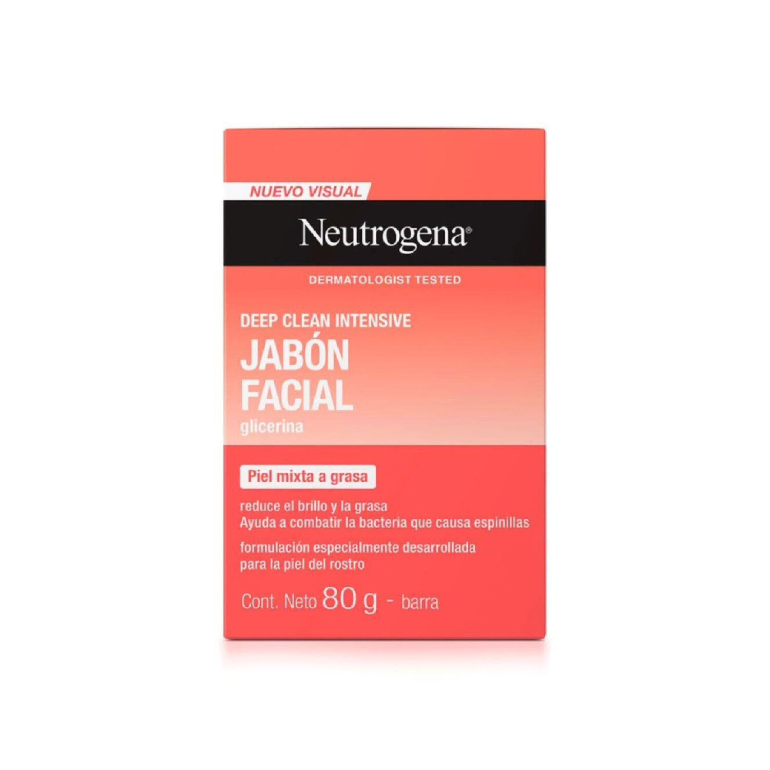 Jabón facial en Barra Neutrogena Deep Clean 80g — San Roque