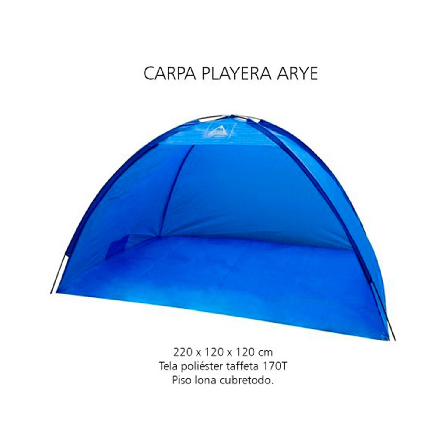 Carpa tipo playera con Piso Arye — Electroventas