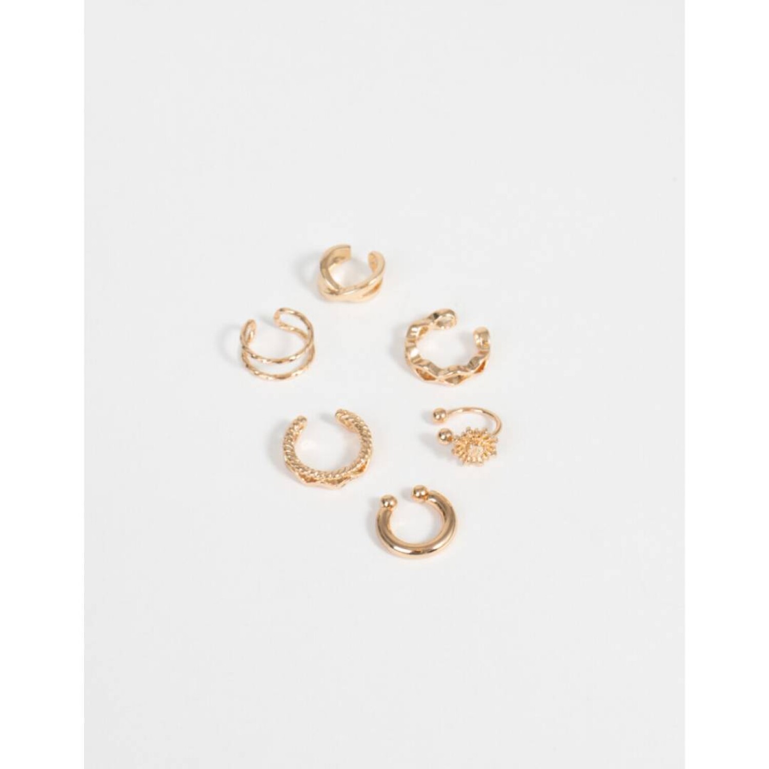 Bijou Cuff De Metal - Dorado — Tienda Soy Santander