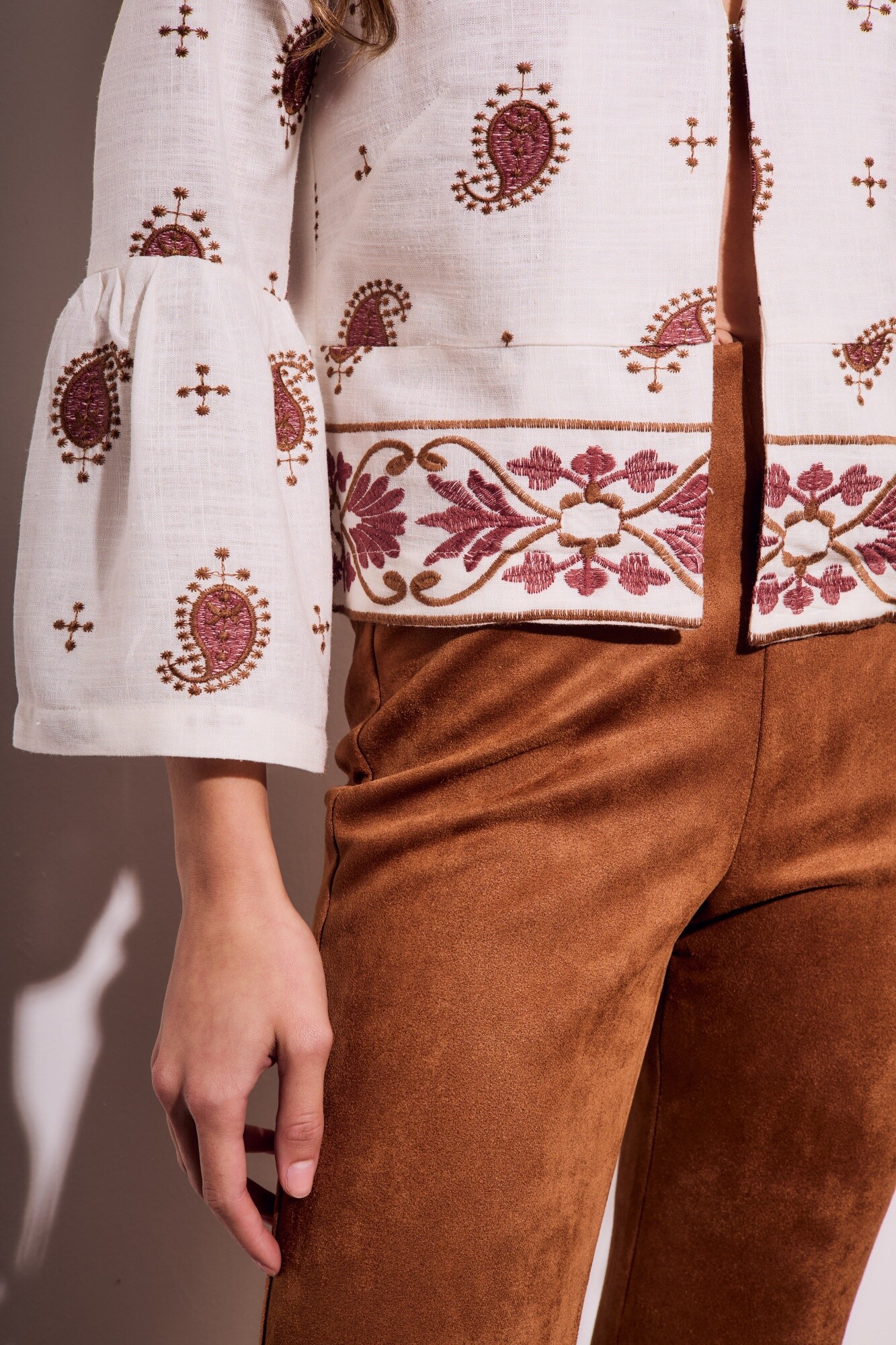 Blusa Bordada - Print — Lemon